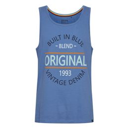 Blend Damen Longtop "Tanktop BHAlvarez", blau, Gr. M, Obermaterial: 100% Baumwolle CO., Tops