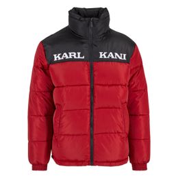 Karl Kani Herren Winterjacke "Karl Kani Herren"dunkelrot, Gr. M, mehrfarbig, 100% Polyester, Jacken