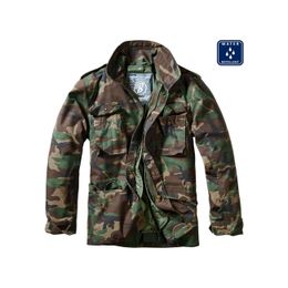 Brandit Herren Langmantel "Brandit Herren M-65 Field Jacket"olive camo, Gr. S, 80% Polyester, 20% Baumwolle, M&auml;ntel
