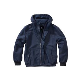 Brandit Herren Allwetterjacke "Brandit Unisex Kids Windbreaker Frontzip"navy, Gr. 122, unifarben, 80% Polyacryl, 20% Polyester, Jacken