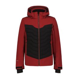 Skijacke Icepeak "Icepeak Softshell jacke Fremont", Herren, Gr. 50, wein, 97% Polyester, 3% Elasthan, Jacken Skijacke
