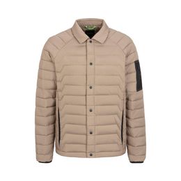 BOSS Green Herren Steppjacke "J Taranis", braun, Gr. S, unifarben, Web, Obermaterial: 100% Polyester, Jacken, reflektierende Details