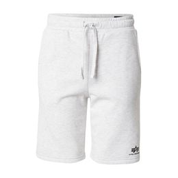 Alpha Industries Shorts Herren Größe 40 graumeliert / schwarz