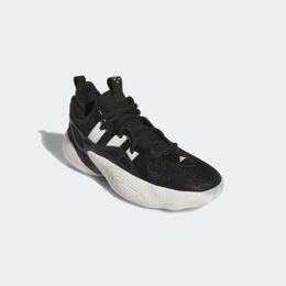 Damen Basketballschuh "TRAE YOUNG UNLIMITED 2 LOW", adidas Performance, Gr. 41, schwarz-wei&szlig;, Synthetik, Textil, Schuhe