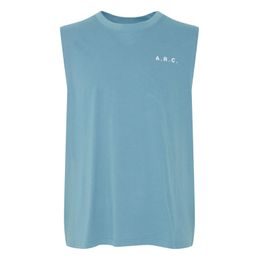 !Solid SOLID Herren Longtop "Tanktop SDElandro", blau, Gr. XXL, Obermaterial: 100% Baumwolle CO., Tops