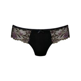 Anita Damen Panty "Shorty Colette", Gr. 38, schwarz, Spitze, Obermaterial: 52% Polyamid PA. 26% Polyester PES. 13% Elasthan EL. 9% Viskose CV.,