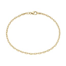 Firetti Kinder Armband "Schmuck Geschenk Gold 585 Armschmuck Armkette Stegankerkette", 21, Gelbgold 585, gold, Gelbgold 585, Armbänder