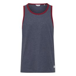!Solid SOLID Damen Longtop "Tanktop SDMalino", blau, Gr. XXL, Obermaterial: 60% Baumwolle CO. 40% Polyester PES., Tops