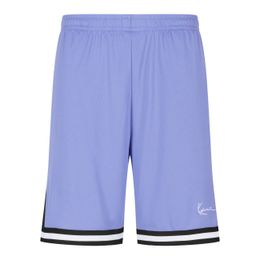 Shorts Karl Kani "Karl Kani Herren", Herren, Gr. M, US-Gr&ouml;&szlig;en, lila, 100% Polyester, loose fit, Hosen Shorts