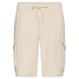 BOSS Green Herren Shorts "S Urbanex-Cargo"open beige284, Gr. 56, unifarben, Web, Obermaterial: 100% Elastomultiester, Hosen, mit Cargotaschen