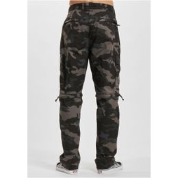 Brandit Herren Cargohose "Brandit Brandit Kombi Basic Pants", grau, Gr. XXL, unifarben, 100% Baumwolle, Hosen