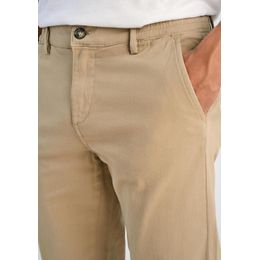 LINDBERGH Herren Chinos "LINDBERGH Chino", beige, Gr. S, Obermaterial: 98% Baumwolle, 2% Elasthan, Hosen
