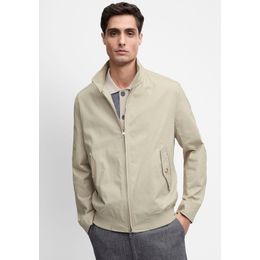 Cinque Herren Outdoorjacke "CIMADOX", braun, Gr. L, unifarben, Web, Obermaterial: 97% Baumwolle, 3% Elasthan, Jacken, mit Stehkragen