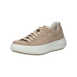 Legero Damen Sneaker "Legero Sneaker Veloursleder", Gr. 39, beige, Veloursleder, Schuhe