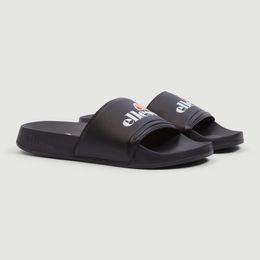 Ellesse Herren Badesandale "Filippo Slide", Gr. 47, schwarz, Synthetik, Schuhe