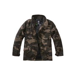 Brandit Jungen Parka "Brandit Herren Kids M65 Standard Jacket"schwarzcamo, Gr. 122, unifarben, 100% Polyester, Jacken