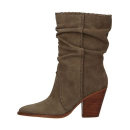 Dolce Vita Damen Bikerboots "Dolce Vita Stiefel Veloursleder", Gr. 40olive, Veloursleder, Schuhe