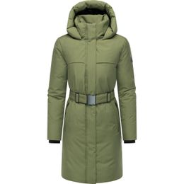 Navahoo Damen Wintermantel "Gipfelspass XIV"helloliv, Gr. XXL, Obermaterial: 100% Polyester; Innenfutter: 100% Polyester; Wattierung: 100% Polyester;
