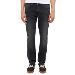 Mustang Herren Slim-fit-Jeans "Herren Style Vegas Slim"783 dunkelgrau, Gr. 31, unifarben, Denim/Jeans, 98% Baumwolle, 2% Elasthan, Jeans