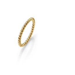 Firetti Damen Goldring "Schmuck Geschenk Gold 585 Damenring", 48, Gelbgold 585, 1,8mm, gold, Gelbgold 585, Fingerringe, Made in Germany