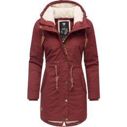Ragwear Damen Winterjacke "YM-Canny", orange, Gr. L, Au&szlig;enmaterial: 65% Polyester, 35% Baumwolle. Innenfutter: 100% Polyester. Wattierung: 100%