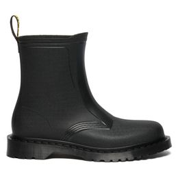 Dr. Martens Damen Gummistiefelette "1460 Rain", Gr. 41schwarz, Synthetik, Schuhe
