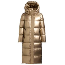 Khujo Damen Steppmantel "HEDD2", gold, Gr. M, unifarben, 100% Polyester, M&auml;ntel