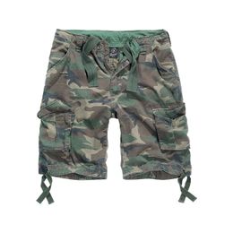 Brandit Herren Stoffhose "Brandit Herren Urban Legend Cargo Shorts"olive camouflage, Gr. L, 65% Polyester, 35% Baumwolle, Hosen