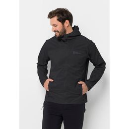 Jack Wolfskin Outdoorjacke "PRELIGHT 2.5L JKT M", schwarz, Gr. XXL, OBERSTOFF 100% POLYAMID, Jacken