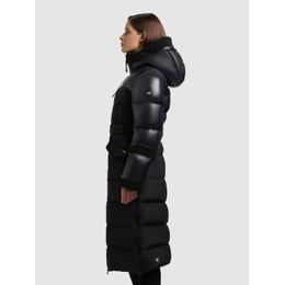 Khujo Damen Steppmantel "Julita2"schwarz, Gr. XL, Obermaterial 1: 100% Polyester. Obermaterial 2: 100% Nylon. Innenfutter: 100% Nylon. Wattierung: