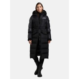 Khujo Damen Steppmantel "Julita2"schwarz, Gr. XXL, Obermaterial 1: 100% Polyester; Obermaterial 2: 100% Nylon; Innenfutter: 100% Nylon; Wattierung:
