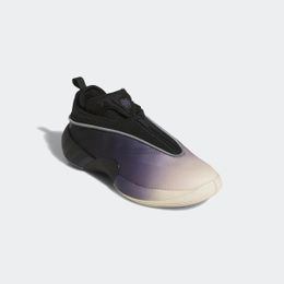 Damen Basketballschuh "D.O.N. ISSUE 7", adidas Performance, Gr. 41core schwarz, preloved violet, warm vanilla, Textil, Schuhe, Signature-Schuh von