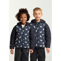 Jack Wolfskin Kinder Outdoorjacke "MOOMIN INS JACKET K", blau, Gr. 116, Oberstoff: 100% POLYESTER; Kontrastmaterial 1: 100% POLYESTER; F&uuml;llung 1: