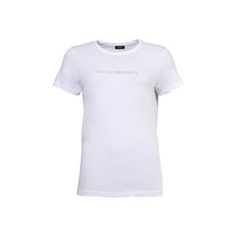 Emporio Armani Damen T-Shirt "T-Shirt ESSENTIAL COTTON 1er Pack"wei&szlig;, Gr. L, Obermaterial: 95% Baumwolle CO. 5% Elasthan EL., Shirts