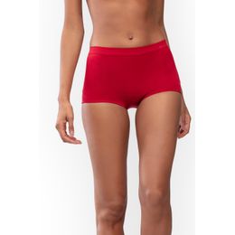 Mey Damen H&uuml;ftpanty "Emotion", Gr. 44, rot, Feinripp, Obermaterial: 50% Viskose, 46% Polyamid, 4% Elasthan, Unterhosen, ohne Seitenn&auml;hte,