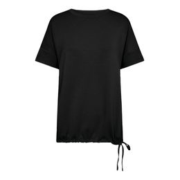 soyaconcept Damen Kurzarmhemd "Soya Concept T-Shirt SC-BANU 184."9999 schwarz, Gr. L, Obermaterial: 48% Modal, 48% Polyester, 4% Elasthan, Hemden