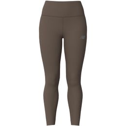 New Balance Damen Trainingstights "WOMENS TRAINING TIGHT", beige, Gr. S, Obermaterial: 78% Polyester, 22% Elasthan, Hosen