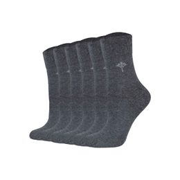 JOOP! JOOP Damen Kurzsocken "Socken Women for your daily glam cotton Socks 6p 6er Pack", Gr. 39, grau, Obermaterial: 88% Baumwolle CO. 9% Polyamid PA. 3%