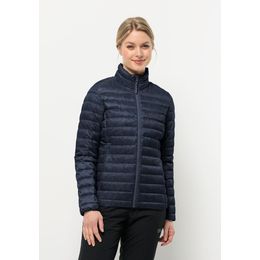 Jack Wolfskin Damen Daunenjacke "PILVI DOWN JKT W RDS", blau, Gr. XS, Obermaterial: 100% Polyester; Futter: 100% Polyester; Füllung: 90% Entendaune;