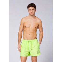 Badeshorts Chiemsee, Herren, Gr. M (48/50), sharp gr&uuml;n, 100% Polyester, Badehosen Badeshorts