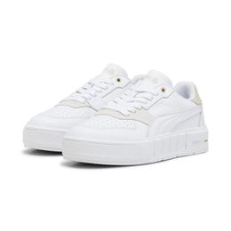 Puma Damen Sneaker "Cali Court Match Sneakers Damen", Gr. 37wei&szlig; granola beige, Obermaterial: Kuhleder, Synthetik; Futter: Textil; Innensohle: