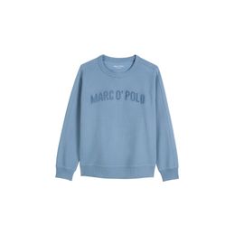 Marc O'Polo MARC O'POLO Jungen Sweatshirt "aus reinem Organic Cotton", blau, Gr. 176, unifarben, Obermaterial: 100% Baumwolle, Sweatshirts