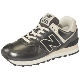 New Balance Damen Sneaker "WL574", Gr. 37metallic bro, Leder, Schuhe