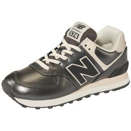 New Balance Damen Sneaker "WL574", Gr. 41metallic bro, Leder, Schuhe