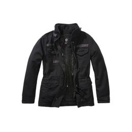 Parka Brandit "Brandit Damen Ladies M65 Giant Jacket", Damen, Gr. 4XL, schwarz, 100% Baumwolle, unifarben, normal, ohne Ausschnitt, Jacken Parka