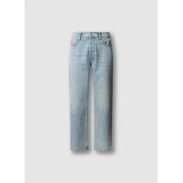 Pepe Jeans Damen Relax-fit-Jeans "BEXLEY"light blau, Gr. 34, Denim/Jeans, Obermaterial: 100% Baumwolle, Jeans