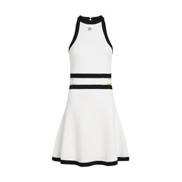 K by KARL LAGERFELD Karl Lagerfeld Knitted dress 'DNA BELTED ' female White size L
