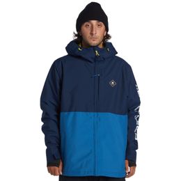 DC Shoes Herren Snowboardjacke "Basis", blau, Gr. L, 100% Polyester, Jacken