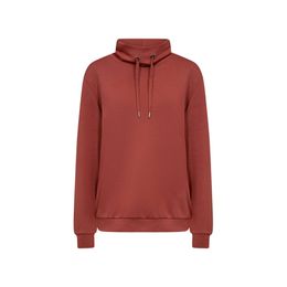 soyaconcept Damen Langarmhemd "Soya Concept Sweater SC-BANU"4577 mineral rot, Gr. XS, Obermaterial: 48% Modal, 48% Polyester, 4% Elasthan, Hemden