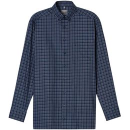 OLYMP Herren Businesshemd "Luxor comfort fit", blau, Gr. 39, Web, Obermaterial: 100% Baumwolle, Hemden